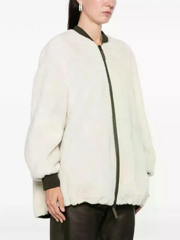 YVES SALOMON Zip-fastening Coat
