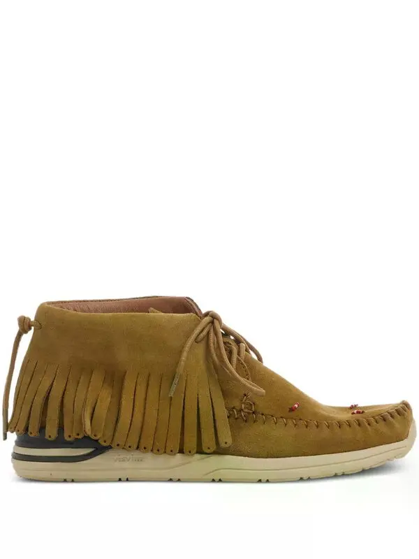 Visvim Fringed Suede Desert Boots