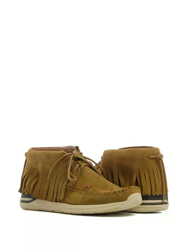Visvim Fringed Suede Desert Boots