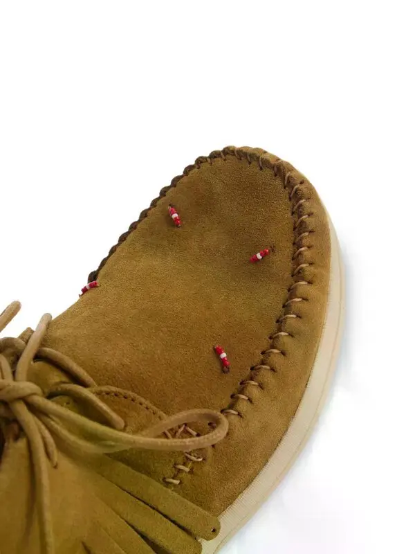 Visvim Fringed Suede Desert Boots