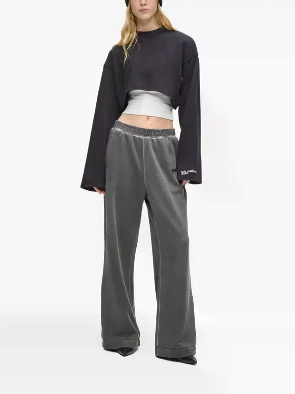 Karl Lagerfeld Washed Track Pants