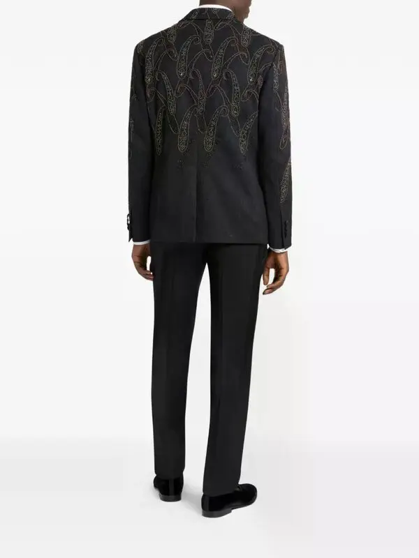 Etro Paisley Embroidery Jacquard Jacket