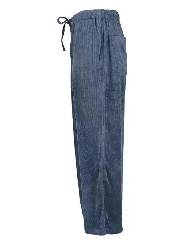 MYTHINKS Drawstring Corduroy Trousers