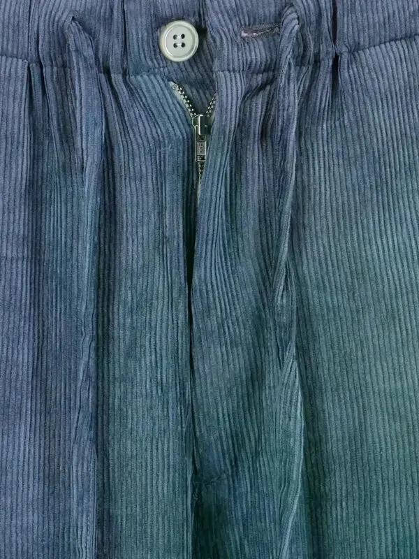 MYTHINKS Drawstring Corduroy Trousers