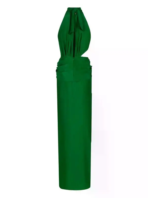 Johanna Ortiz Excepcionalidad Cut-out Maxi Dress - Green