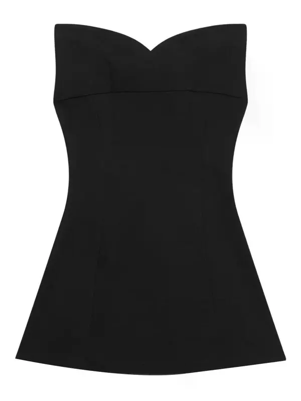 Gcds Square-neck Mini Dress
