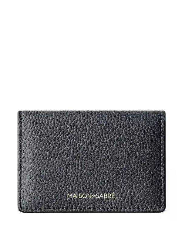 MAISON DE SABRE Leather Card Case - Grey