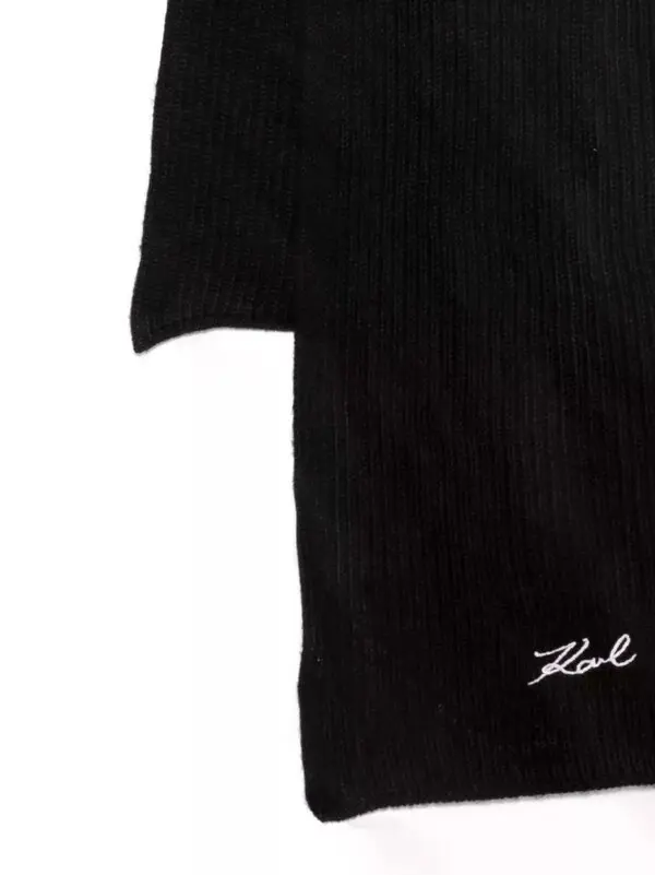 Karl Lagerfeld Logo Scarf