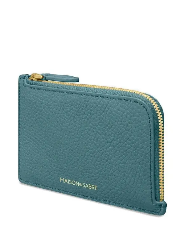 MAISON DE SABRE Zipped Card Holder - Blue