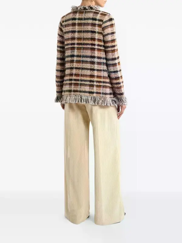 Etro Grid-motif Jacket