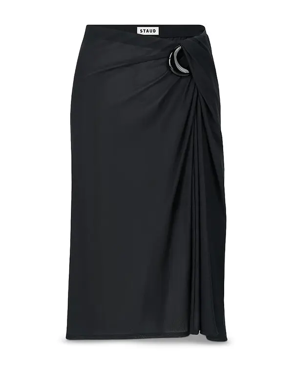 Staud Chiara Swim Cover-up Skirt - Black