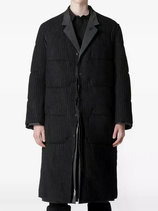 Yohji Yamamoto Padded Pinstripe Jacket