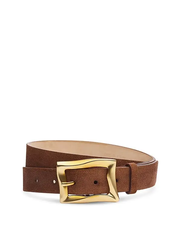 Rag & Bone Waverly Leather Belt - Brown
