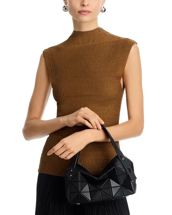 Issey Miyake Small Geometric Handbag - Matte Black