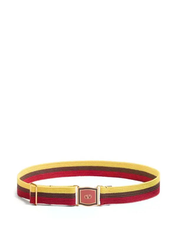 Valentino Garavani Vlogo Ribbon Belt - Yellow