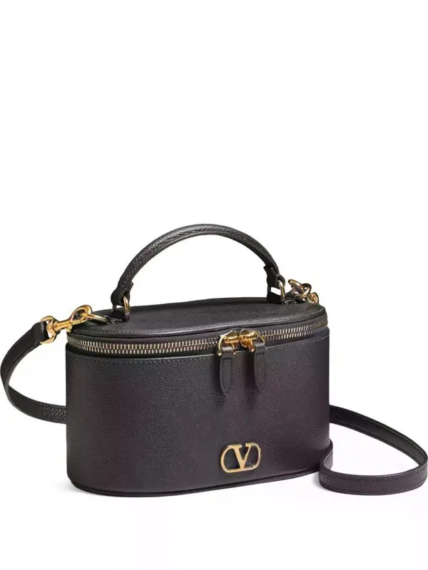 Valentino Garavani Mini Vlogo Signature Vanity Bag - Black