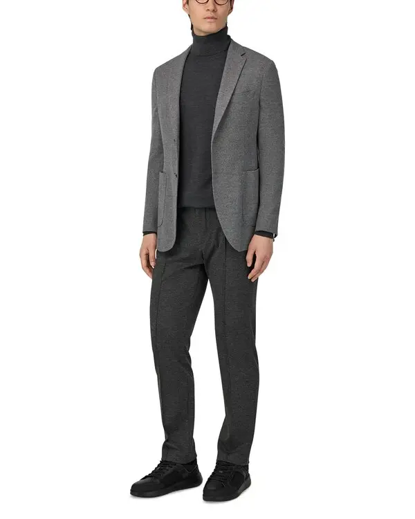 Boggi Milano Regular Fit Micro Texture Blazer