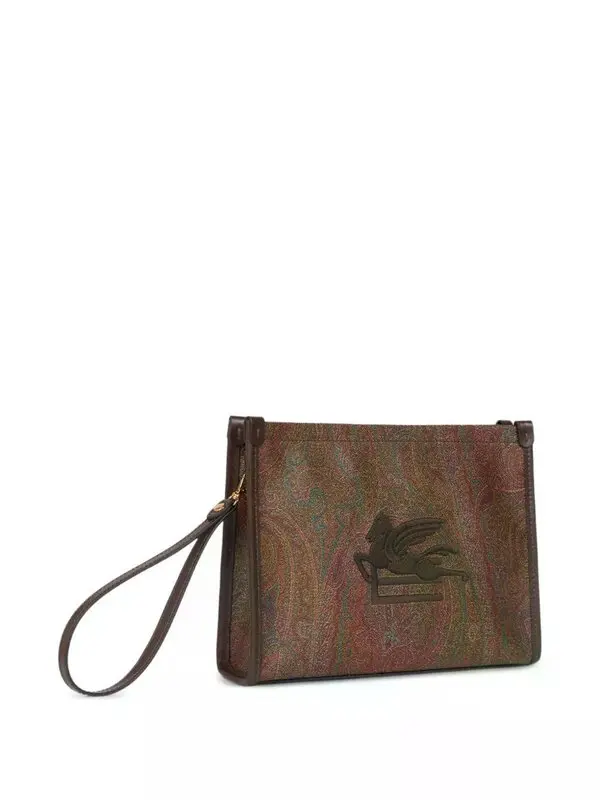 Etro Arnica Pouch With Pegaso Detail
