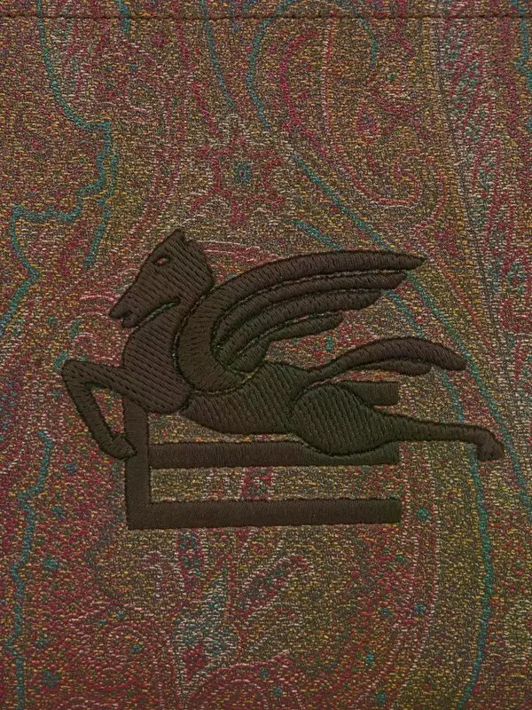 Etro Arnica Pouch With Pegaso Detail