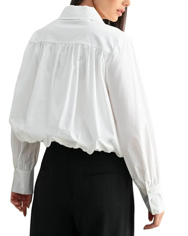 LUVEE Mable Bubble Long Sleeve Shirt
