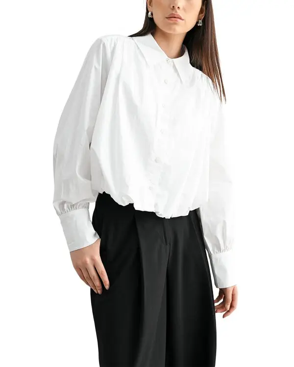 LUVEE Mable Bubble Long Sleeve Shirt