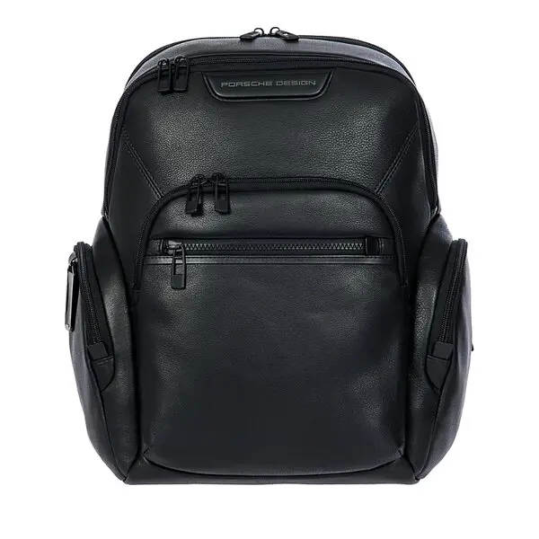 Porsche Design Leather Backpack - Black