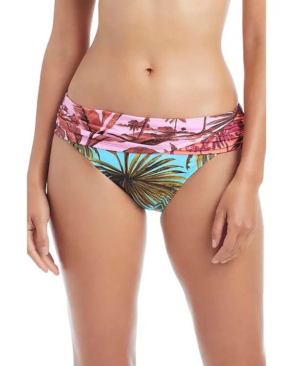 Bleu Rod Beattie Sarong Hipster Bikini Bottom - Multi