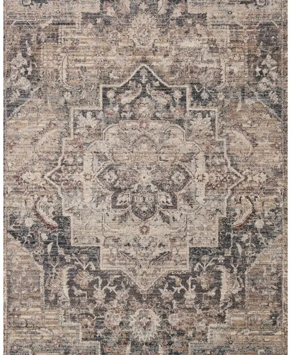 LOLOI Lyra Lyr-06 Area Rug 7'10x10 - Denim/sand