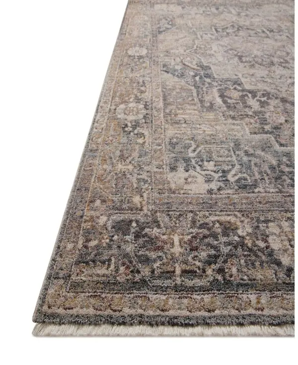 LOLOI Lyra Lyr-06 Area Rug 7'10x10 - Denim/sand