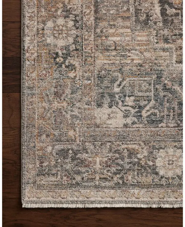 LOLOI Lyra Lyr-06 Area Rug 7'10x10 - Denim/sand