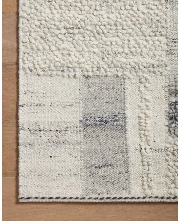LOLOI Manfred Man-01 Area Rug 9'6x13'6 - Slate/mist