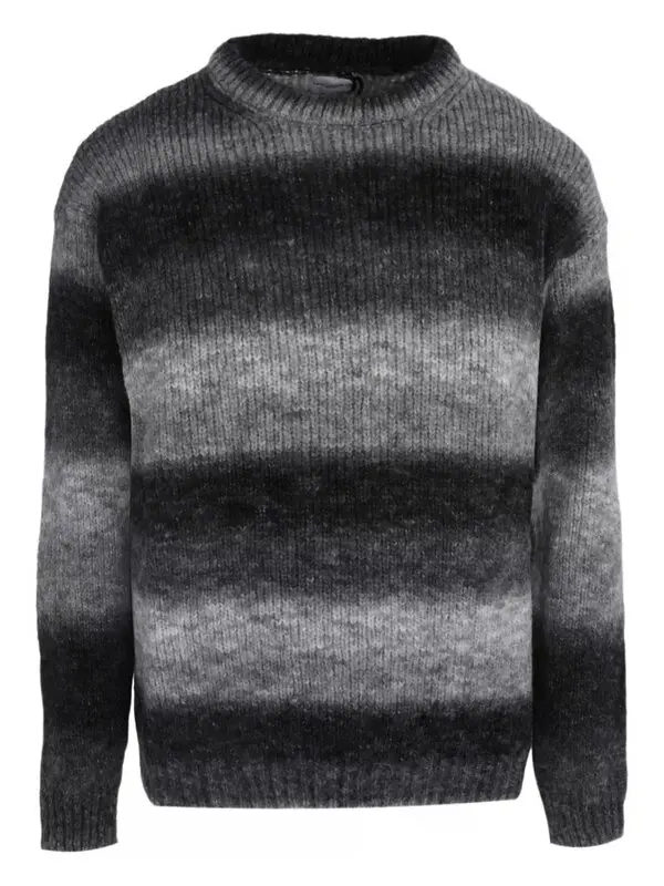 FAMILY FIRST Faded Striped Sweater