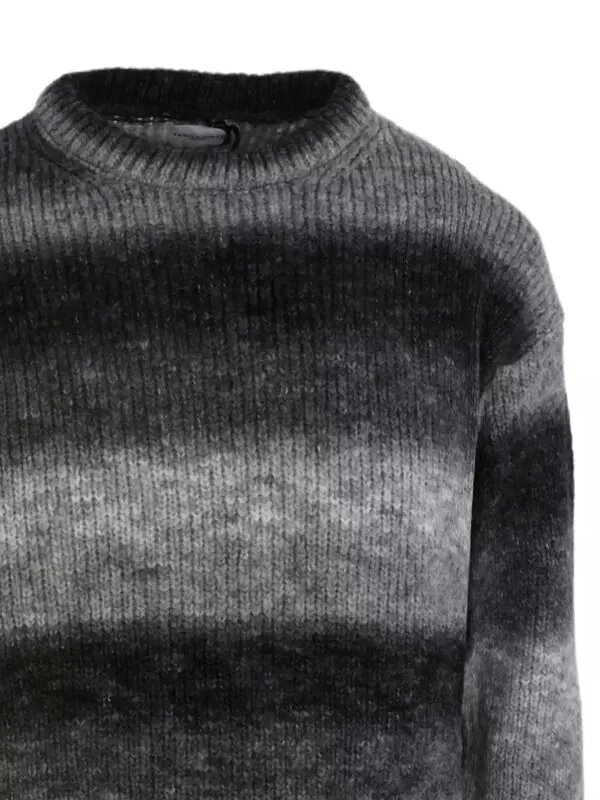 FAMILY FIRST Faded Striped Sweater