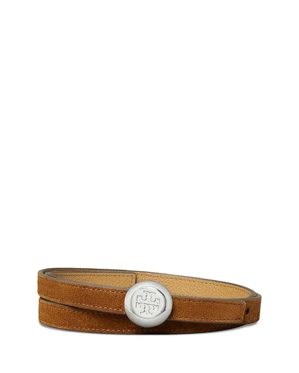 Tory Burch Romy Reversible Belt - Park Bench
