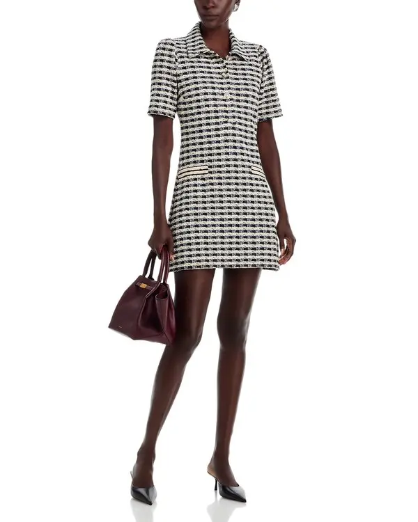 Ramy Brook Marcella Gingham Sheath Dress