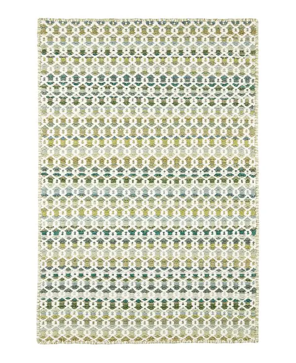 DASH & ALBERT Dash Albert Annie Selke Poppy Da2025 Area Rug, 5'0x8'0 - Moss