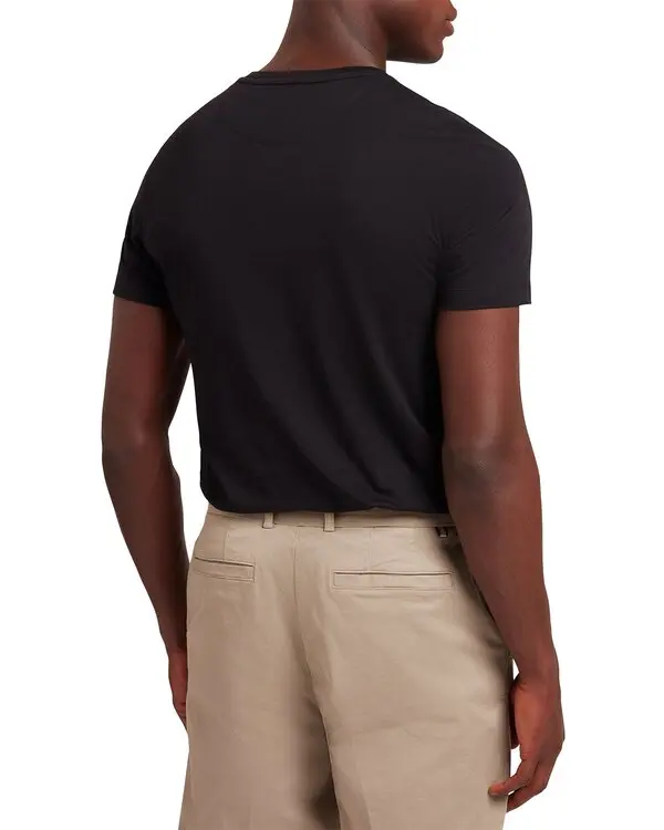 Ted Baker London Justino Cotton Graphic Tee - Black