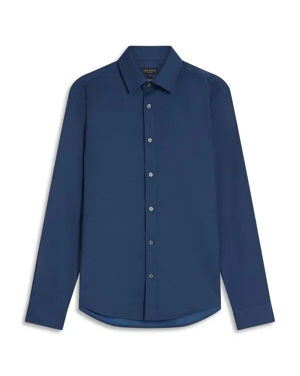 Ted Baker London Airton Button Front Shirt - Blue