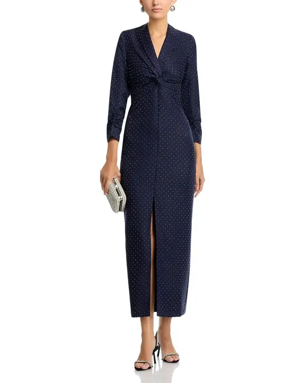 Shoshanna Asher Crystal Embellished Maxi Dress