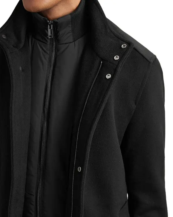 REISS Regular Fit Removable Vest Coat