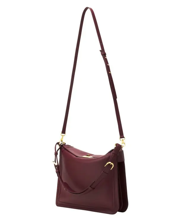 LANVIN Asymmetrical Leather Bag - Bacchus