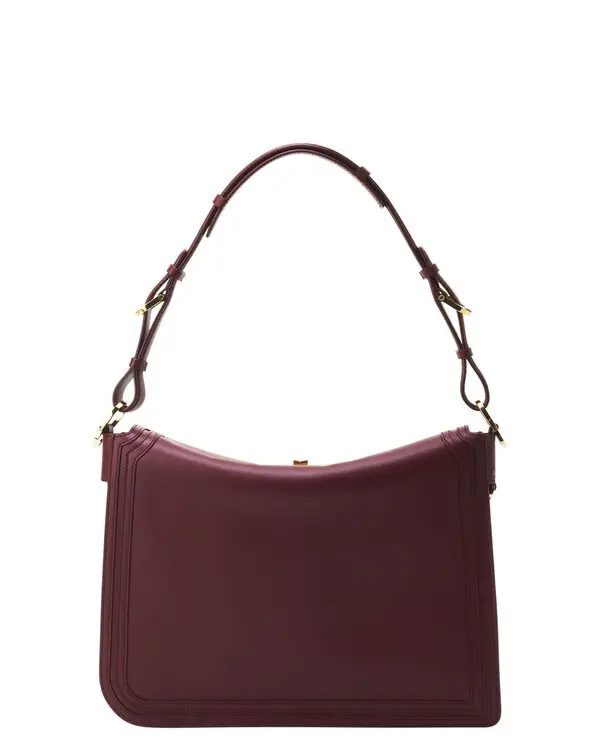 LANVIN Asymmetrical Leather Bag - Bacchus
