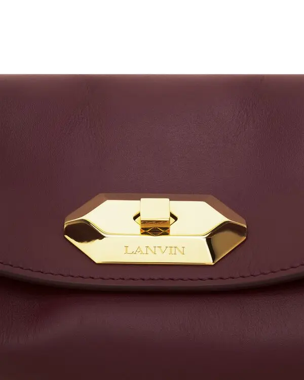 LANVIN Asymmetrical Leather Bag - Bacchus