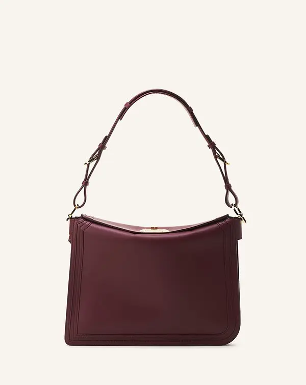 LANVIN Asymmetrical Leather Bag - Bacchus