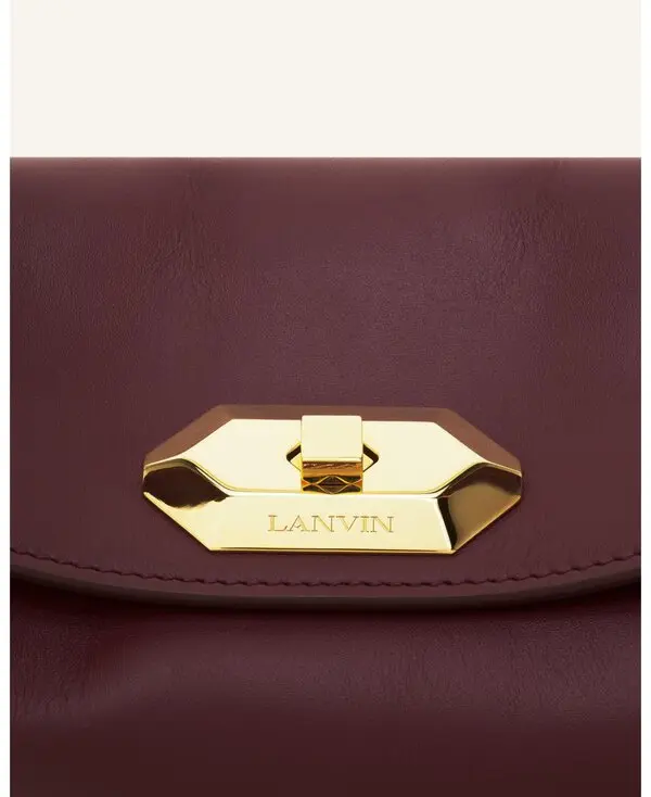 LANVIN Asymmetrical Leather Bag - Bacchus