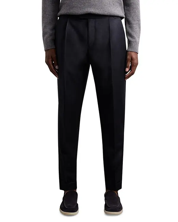 REISS Side Adjuster Tapered Trousers