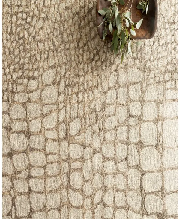 LOLOI Masai Mas-03 Area Rug 5'0x7'6 - Neutral