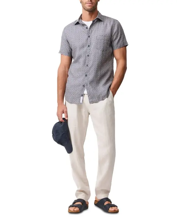 Rodd & Gunn Featherson Sports Fit Shirt - Bluestone