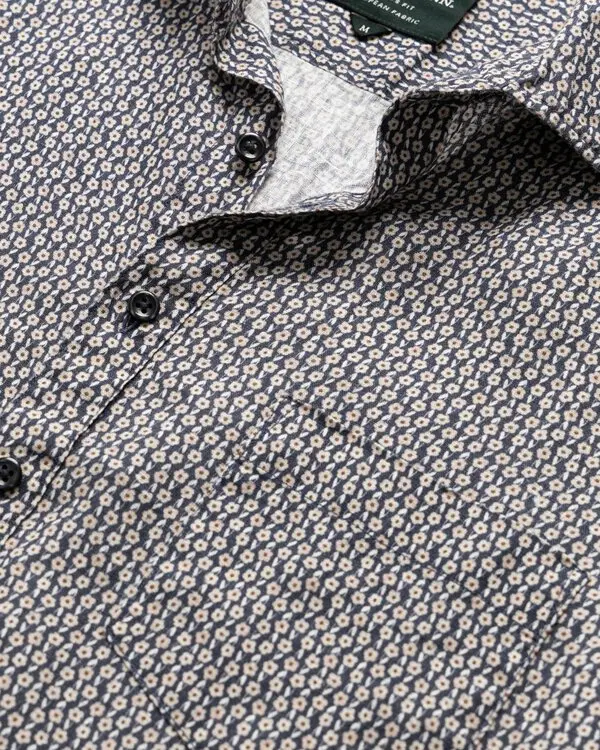 Rodd & Gunn Featherson Sports Fit Shirt - Bluestone