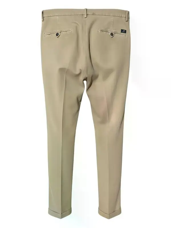 MASON'S Button-fastening Trousers - Neutrals